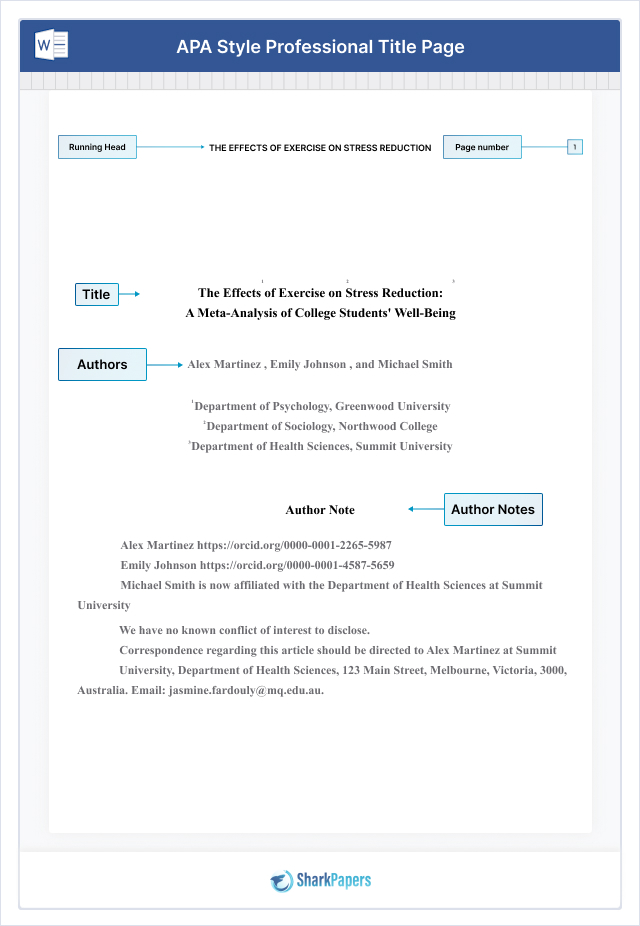 APA Research Paper Template Word APA Research Paper Template Word