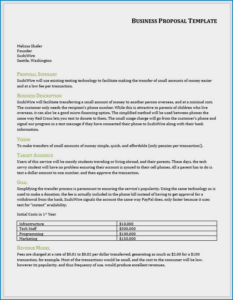 Business Proposal Template (Word)