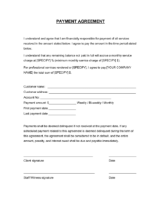 Contract Agreement Template Between Two Parties