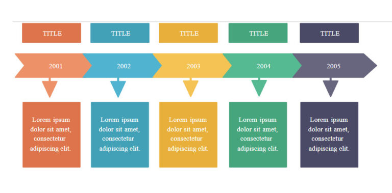 Creative Timeline Template