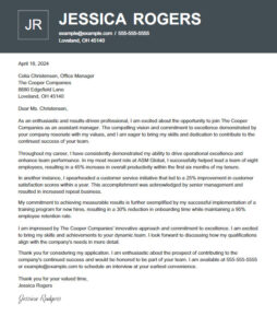 Free Entry Level IT Cover Letter Template (Word)