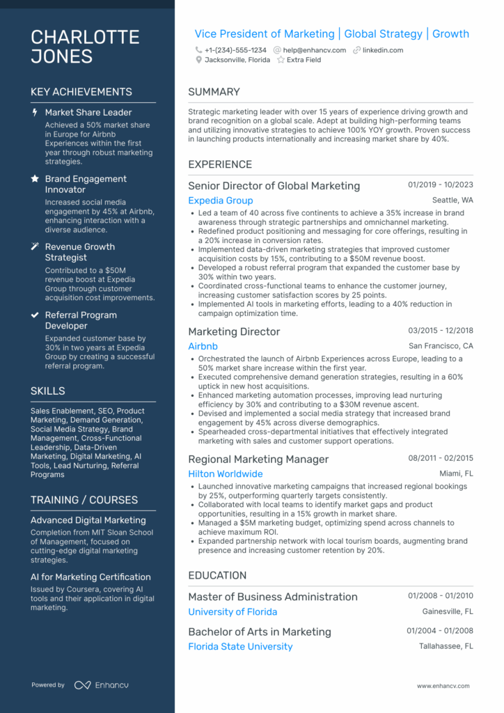 Executive Resume Template (Word)