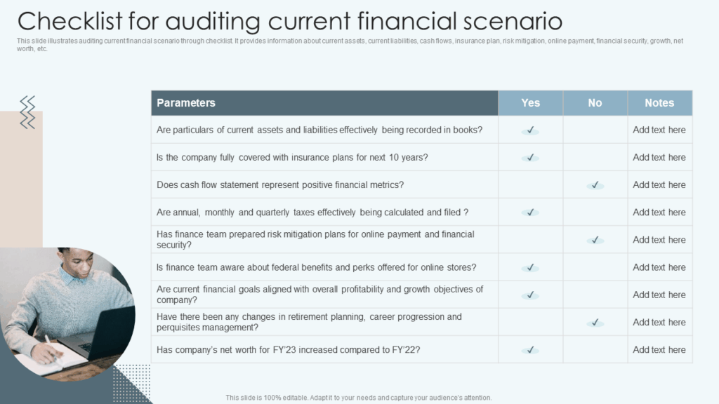 Financial Audit Checklist Template