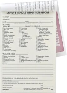 Printable Fleet Vehicle Checklist Template