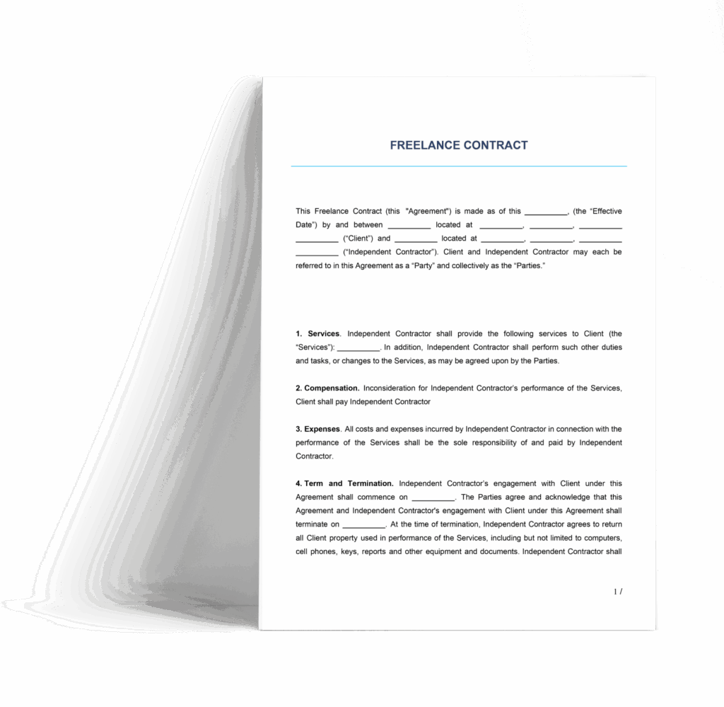 Freelance Contract Template