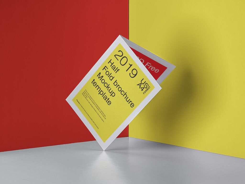 Half Fold Brochure Template (Word)