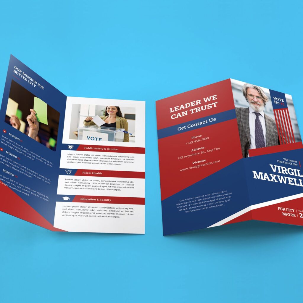Half Fold Brochure Template (Word)