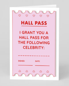 Free Printable Hall Passes Template