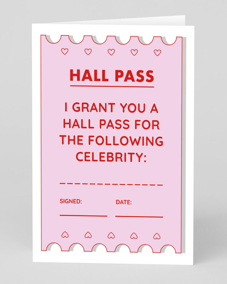 Free Printable Hall Passes Template