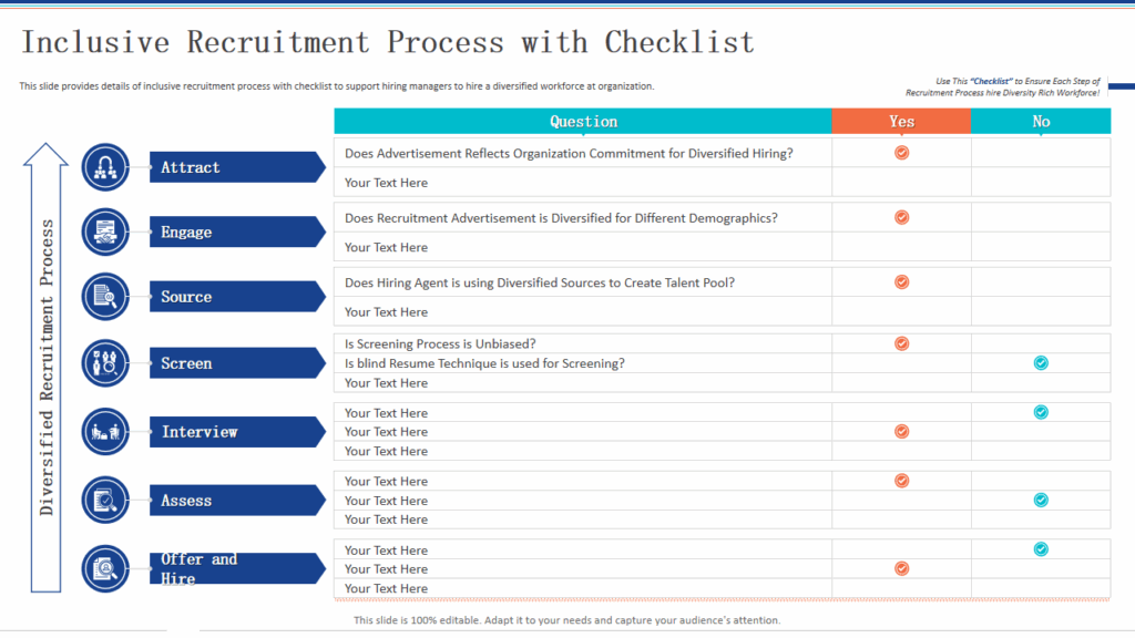 Free Printable Hiring Checklist Template