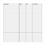 Free Printable Computer Inventory Template