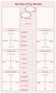 Printable Ship Chart Template