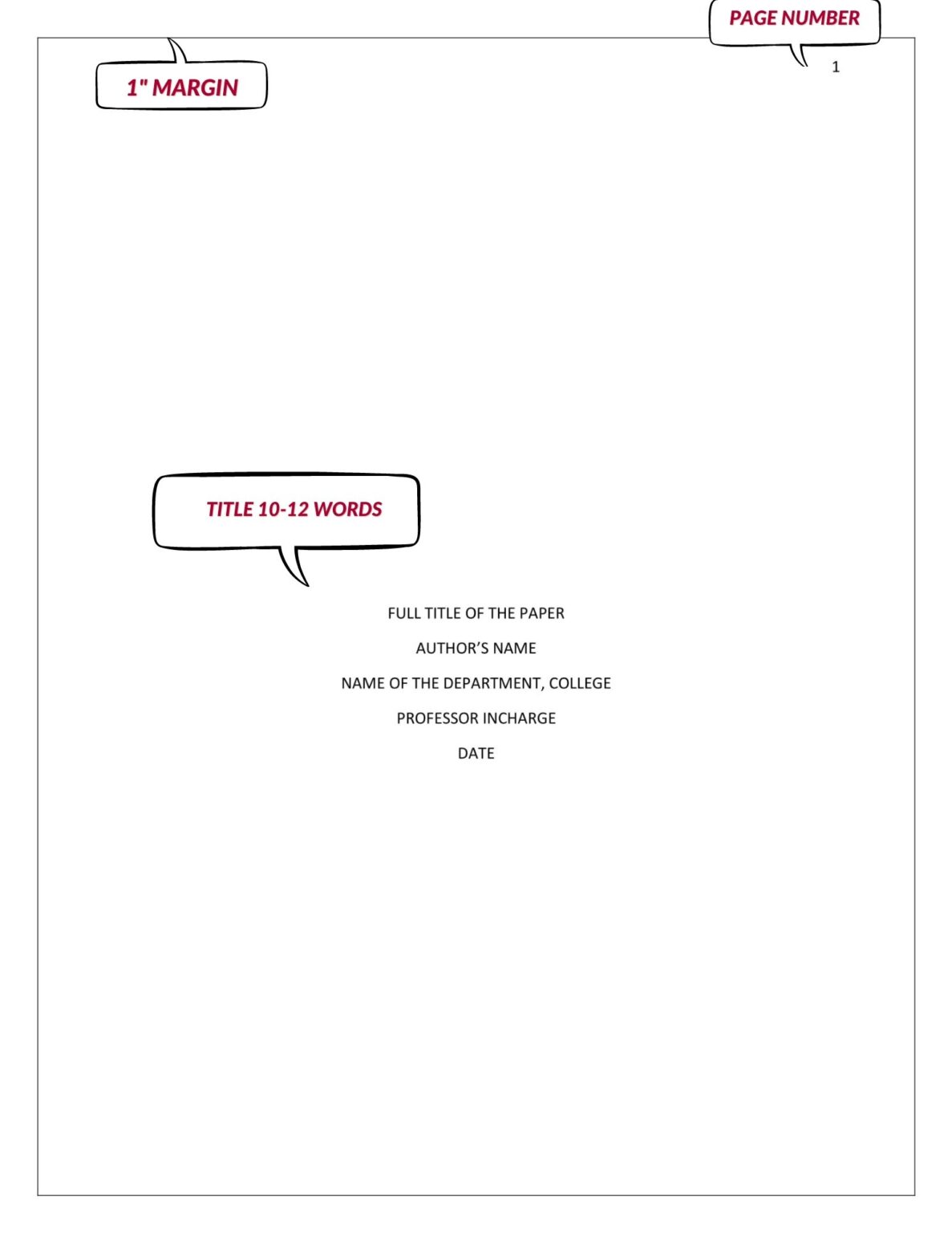APA Research Paper Template (Word)