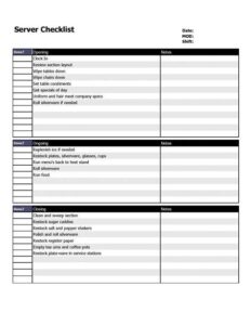 Software Deployment Checklist Template