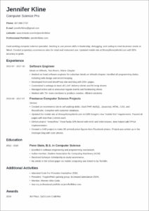Printable Community Service Resume Template